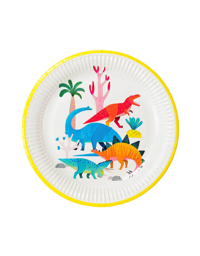 Dinosaur Party Plates (Set of 8)
