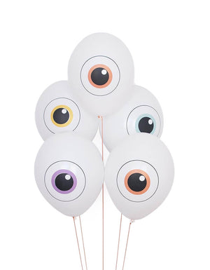 Eyeball Printed Latex Balloon Mix (Set of 5)