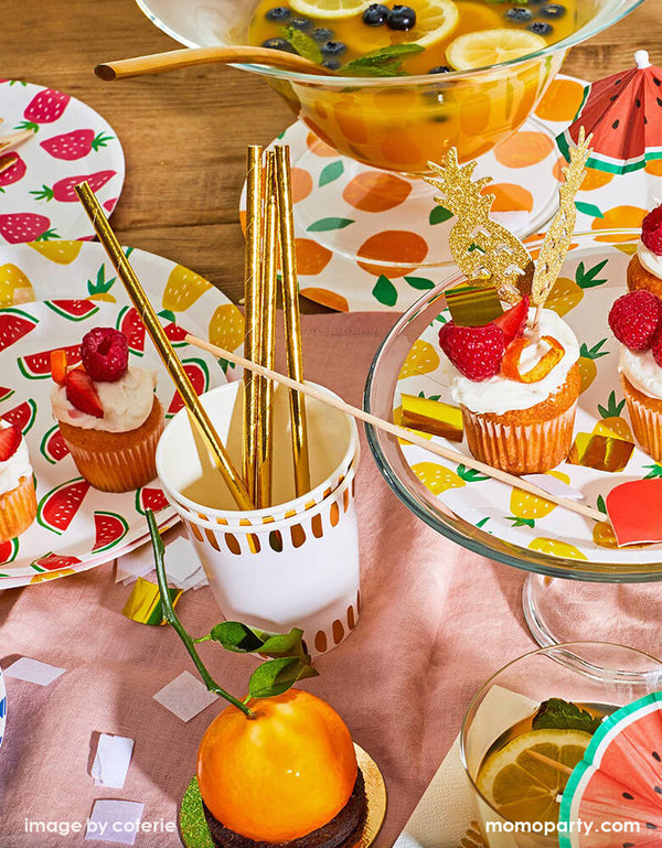 Fruit Punch Small Plates (Set of 10)