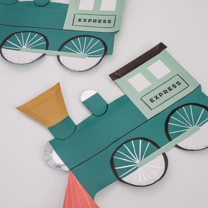 Train Plates (Set of 8)