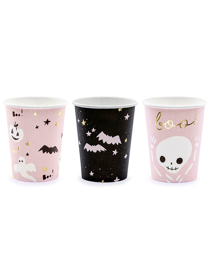 Halloween Boo! Paper Cups (Set of 6)