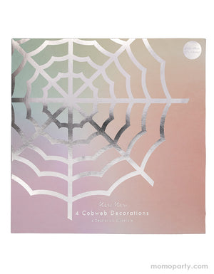 Halloween Hanging Cobwebs (Set of 4)