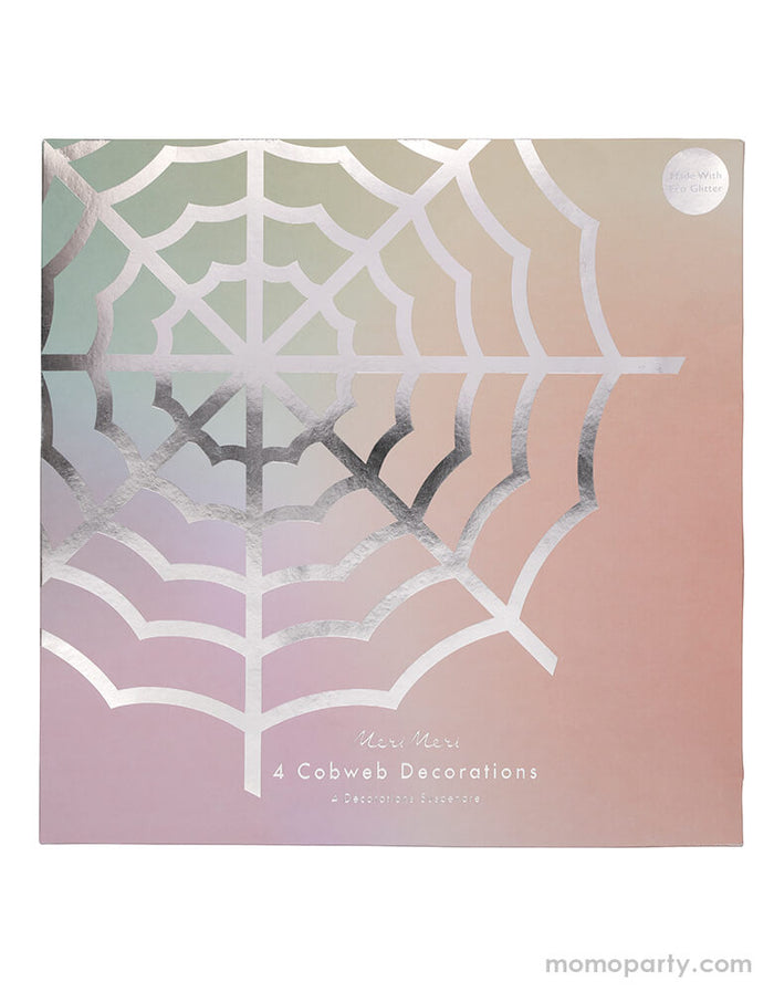 Halloween Hanging Cobwebs (Set of 4)