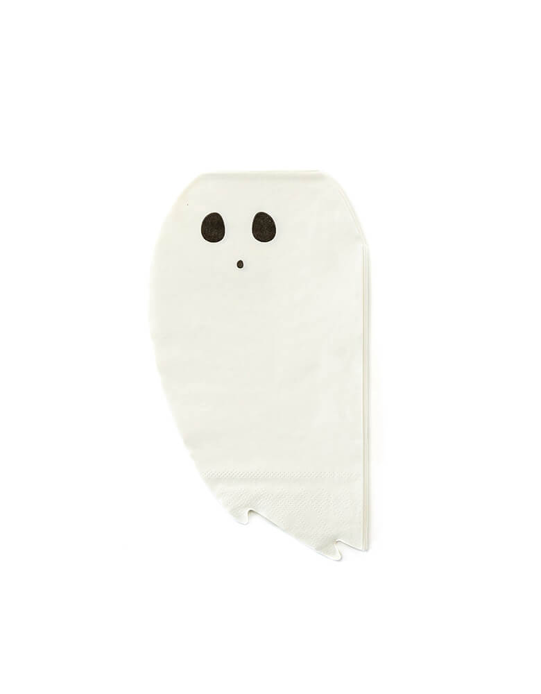 Happy Haunting Ghost Shaped Napkins (Set of 25)