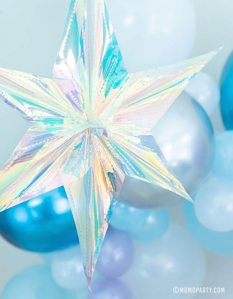 Iridescent Star Decorations – Momo Party
