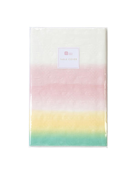 We Heart Pastel Table Cover – Momo Party