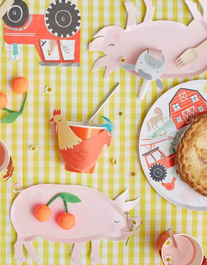 On the Farm Dinner Plates (Set of 8)