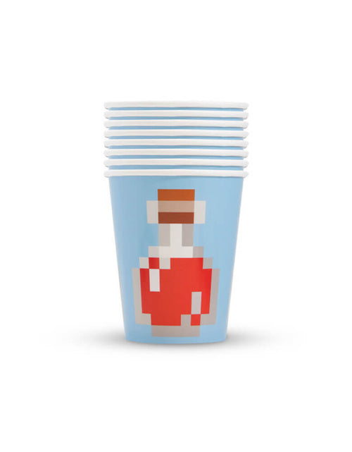 Minecraft Paper Party Cups (Set of 8)
