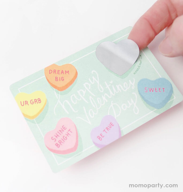 Sweet Valentine's Scratch-Off Cards – Momo Party
