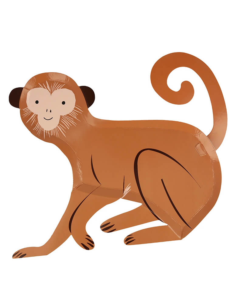 Monkey Plates (Set of 8)