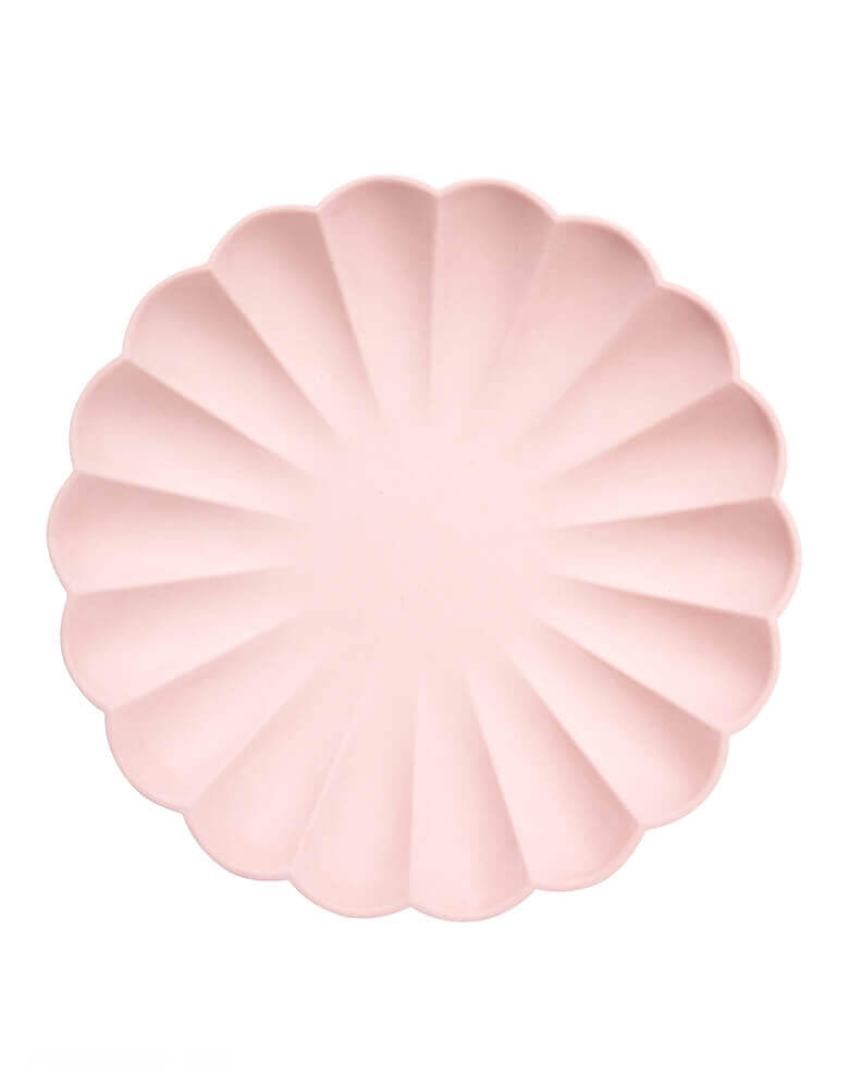 Pale Pink Simply Eco Large Plates (Set of 8)