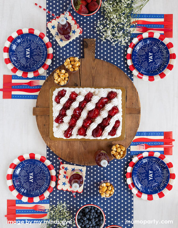Firework Yay Small Plates (Set of 8)