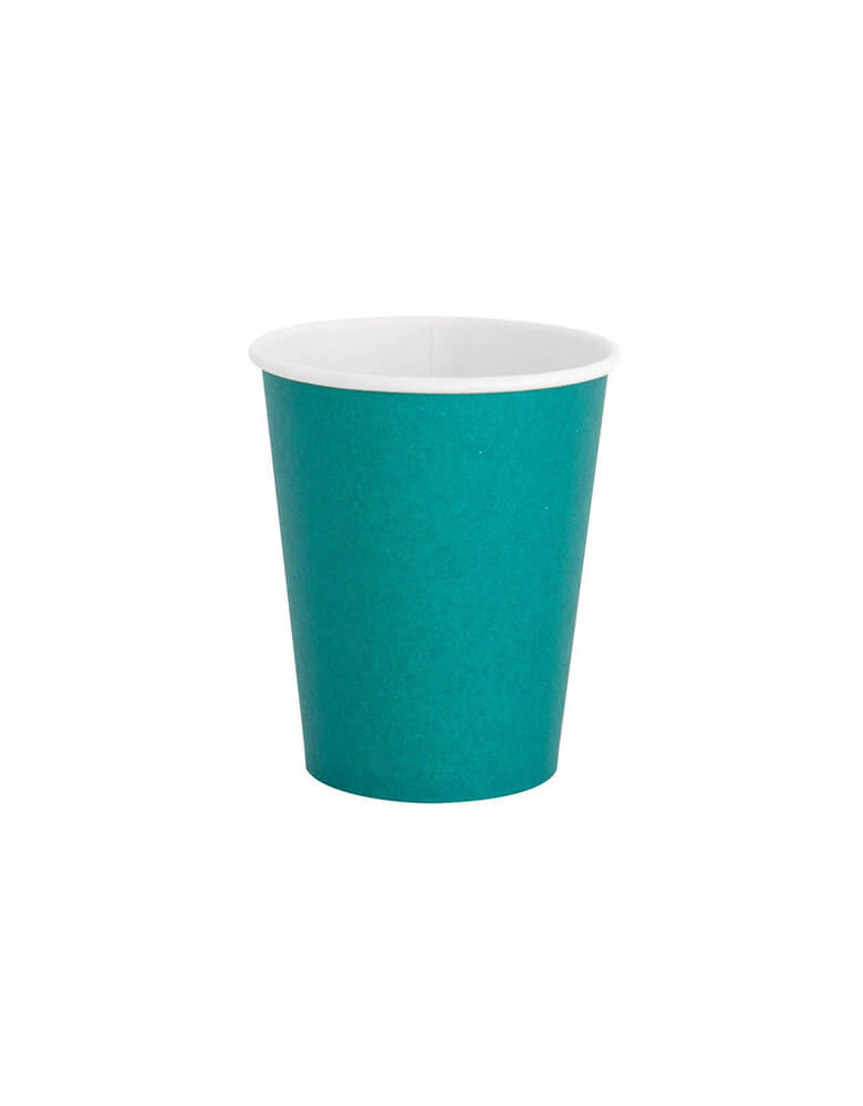 Forest Green Party Cups (Set of 8)