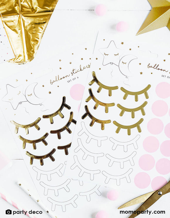 Little Star Balloon Stickers