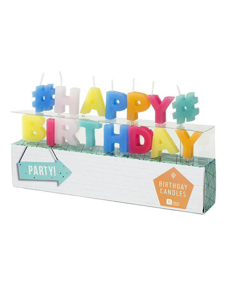 Party Time! Happy Birthday Candles