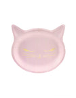 Pink Cat Plates (Set of 6)