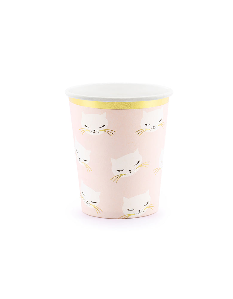 Cat Party Cups (Set of 6)
