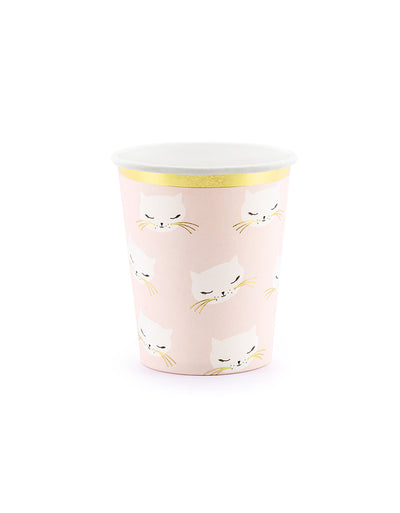 Cat Party Cups (Set of 6)