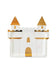Princess Castle Shaped Plates (Set of 8)