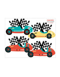 Race Car Gift Bag Stickers (Set of 12)
