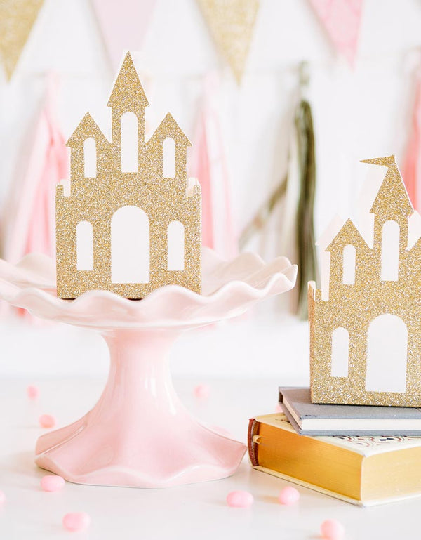 Princess Castle Favor Boxes (Set of 8)