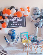 Star Wars R2D2 Foil Mylar Balloon