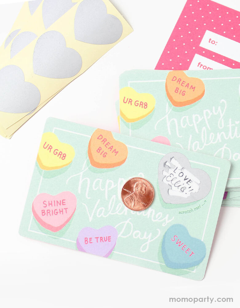 Sweet Valentine's Scratch-Off Cards – Momo Party