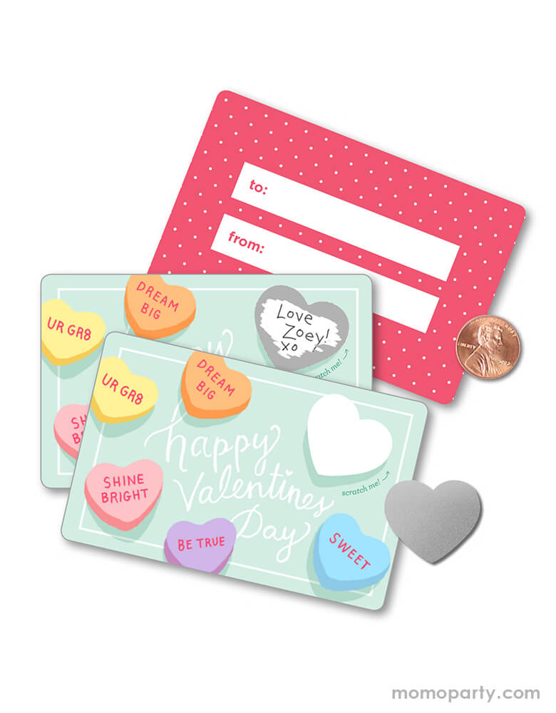 Sweet Valentine's Scratch-Off Cards – Momo Party