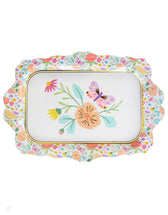Tea Party Paper Trays (Set of 4)