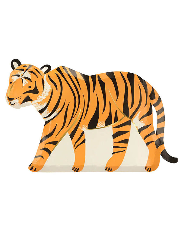 Tiger Plates (Set of 8)