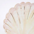 Watercolor Clam Shell Plates (Set of 8)